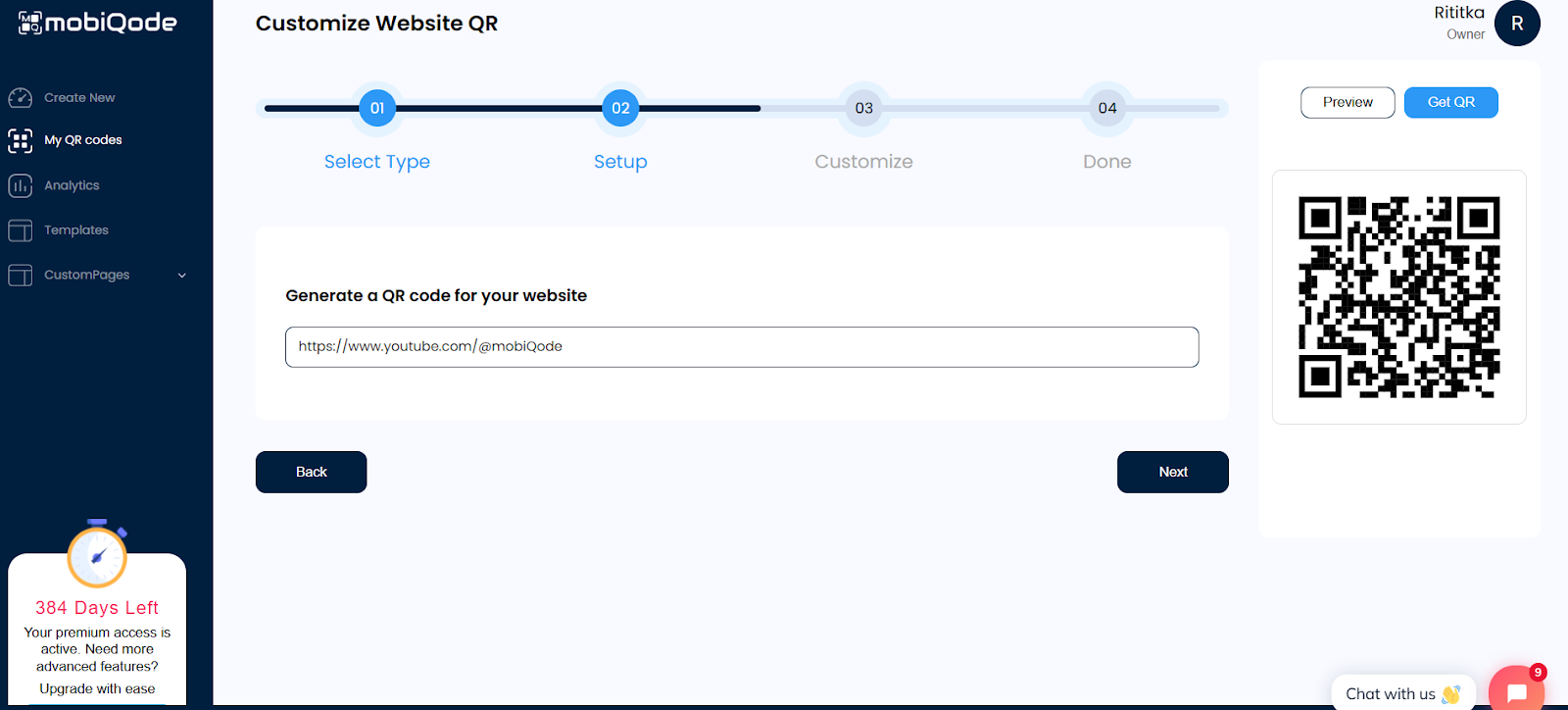 How to Create a YouTube QR Code - mobiQode