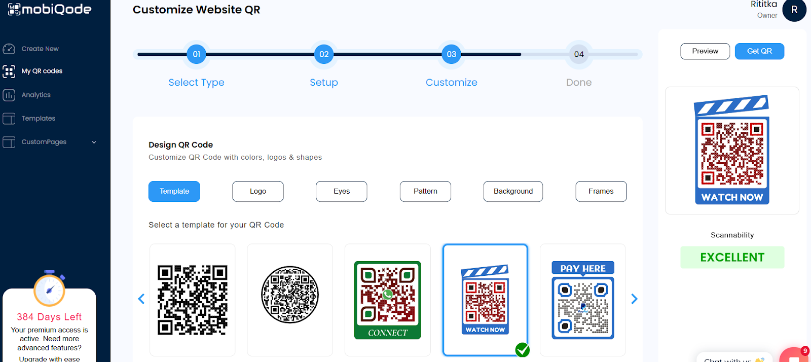 How to Create a YouTube QR Code - mobiQode