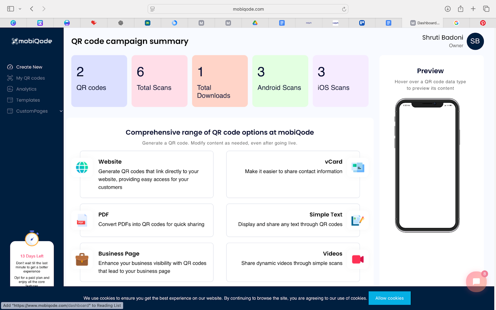 How to Make QR Codes for Registration - mobiQode