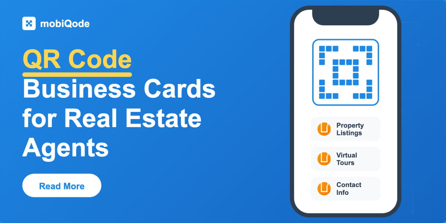 Digital Business Cards for Real Estate Agents | mobiQode